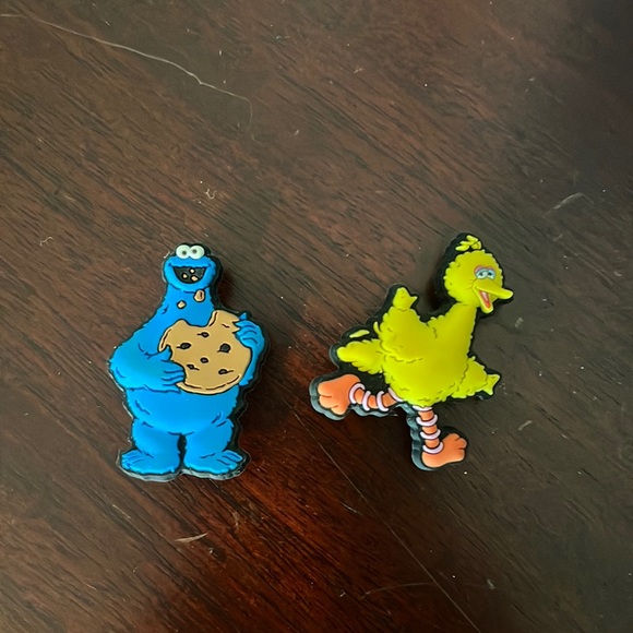 Jibbitz | Shoes | Hp 1232 Sesame Street Jibbitz For Crocs Cookie ...